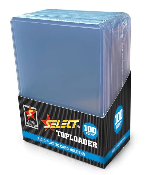 Select Toploaders 100pt - Pack of 25 — SJAY2K Trading Cards