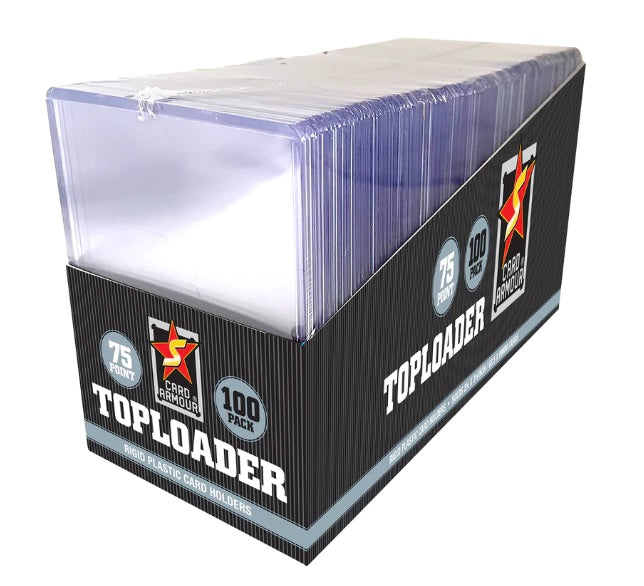 Select Card Armour Top Loaders 75pt - 100 Pack — SJAY2K Trading Cards