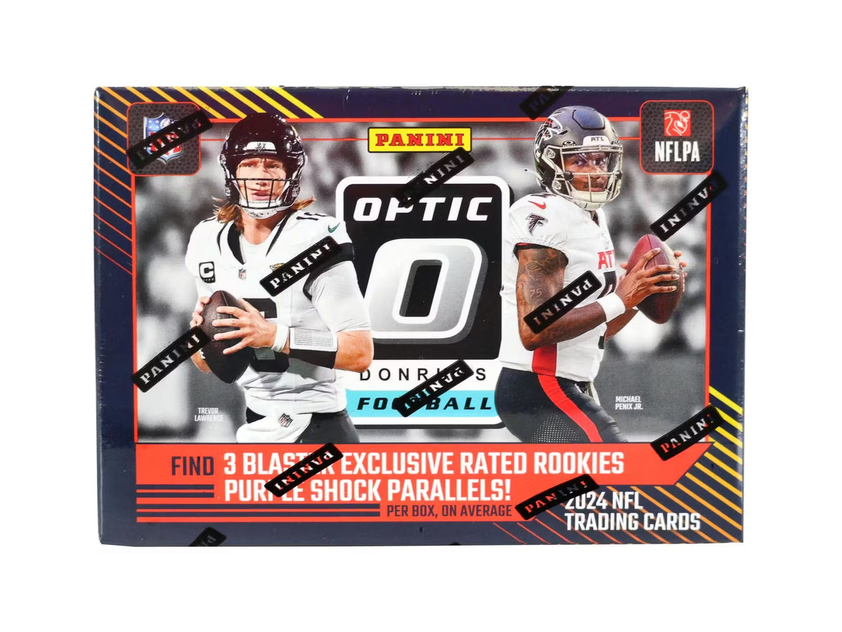 2024 Panini Donruss Optic NFL Football 6-Pack Blaster Box (Purple Shoc ...