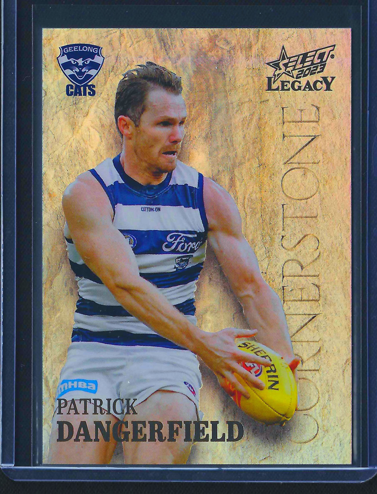 2023 Select AFL Legacy Patrick Dangerfield Cornerstone #07/85 Low Numb — SJAY2K Trading Cards