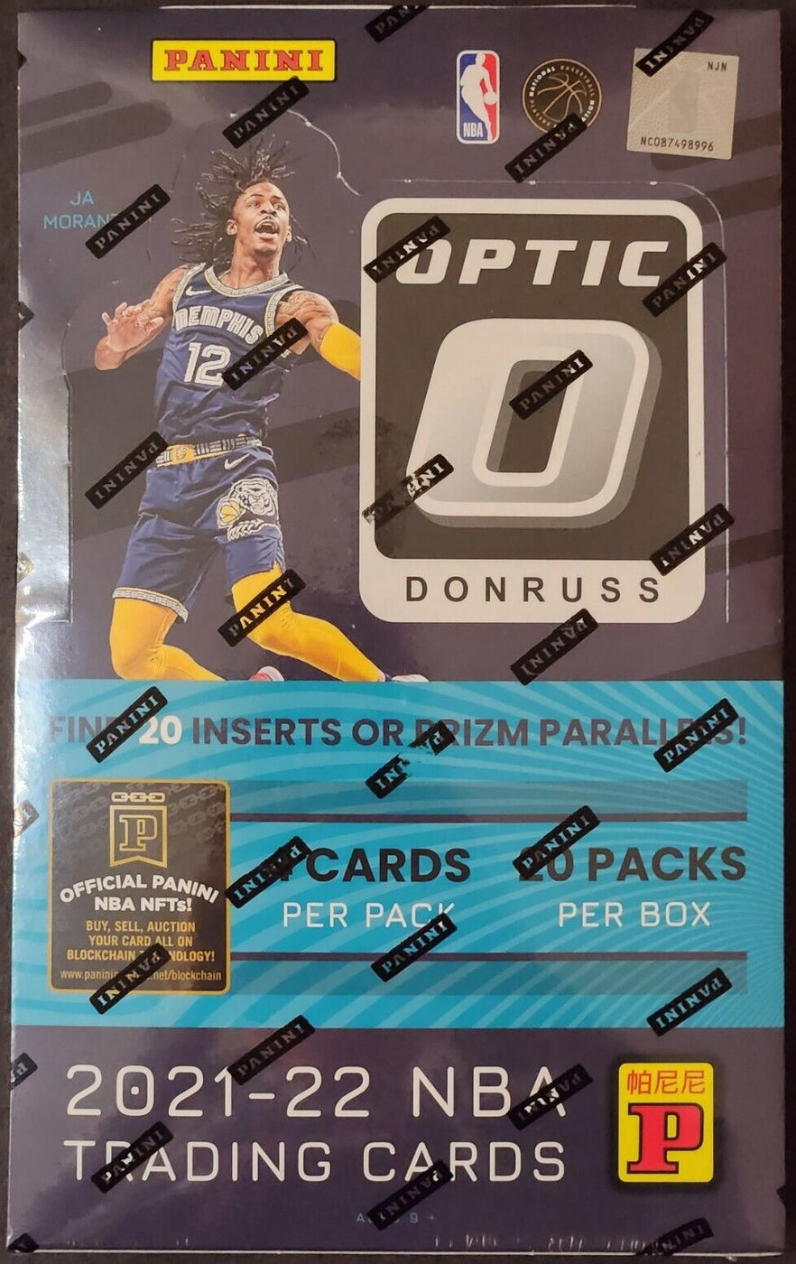 2021-22 Panini Donruss Optic Basketball TMall Box — SJAY2K Trading Cards