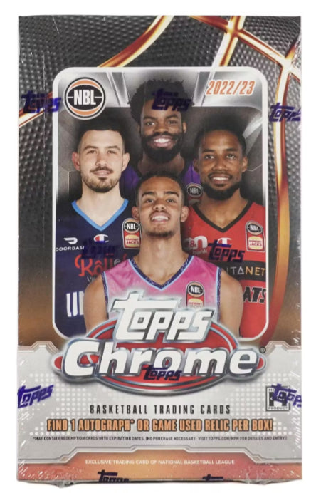 2022-23 Topps Chrome NBL Basketball Hobby Box — SJAY2K Trading Cards